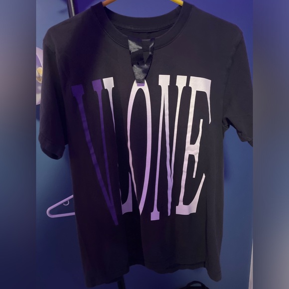 VLONE | Shirts | Vlone Purple Staple Tee Size S | Poshmark